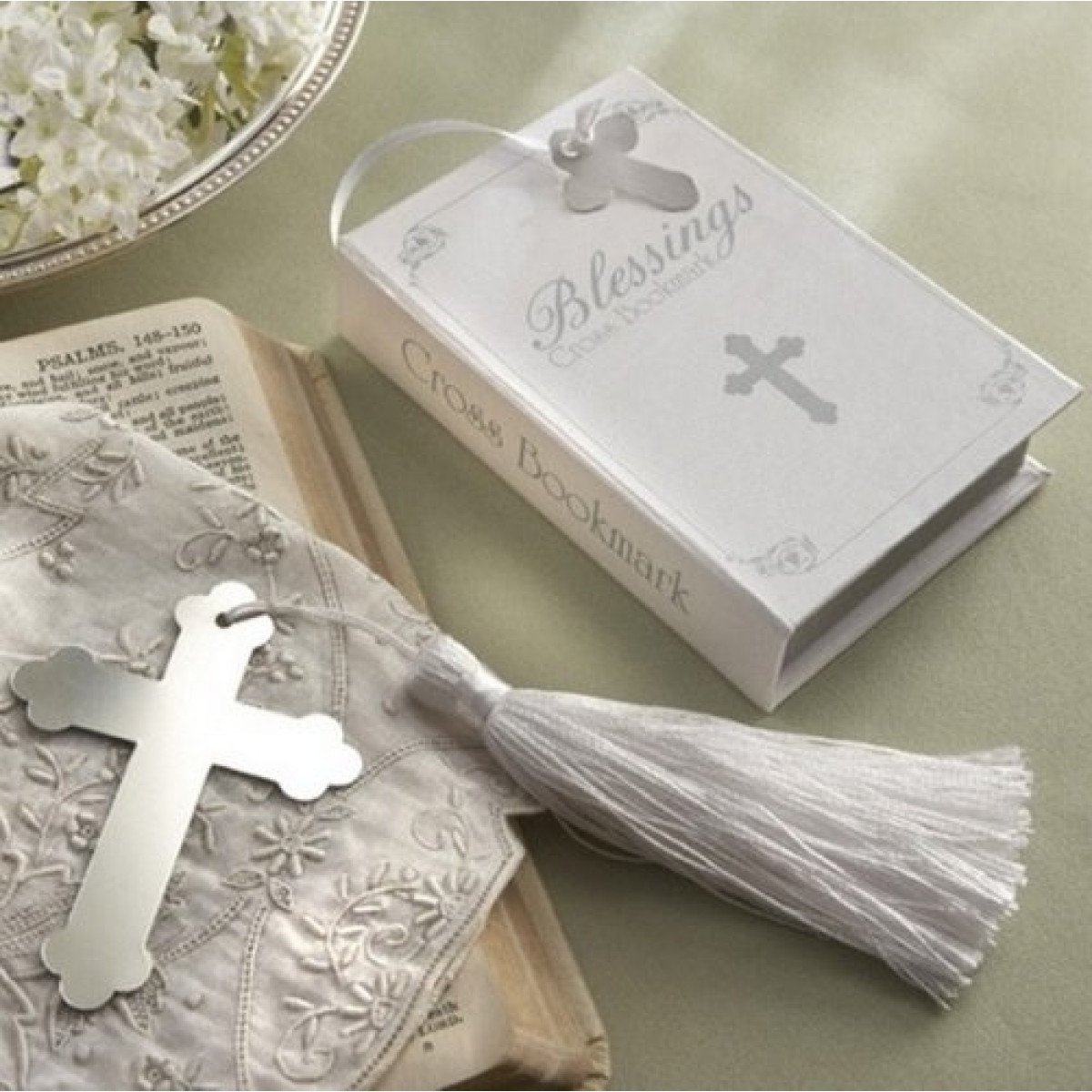 Blessings Cross Bookmark Favors