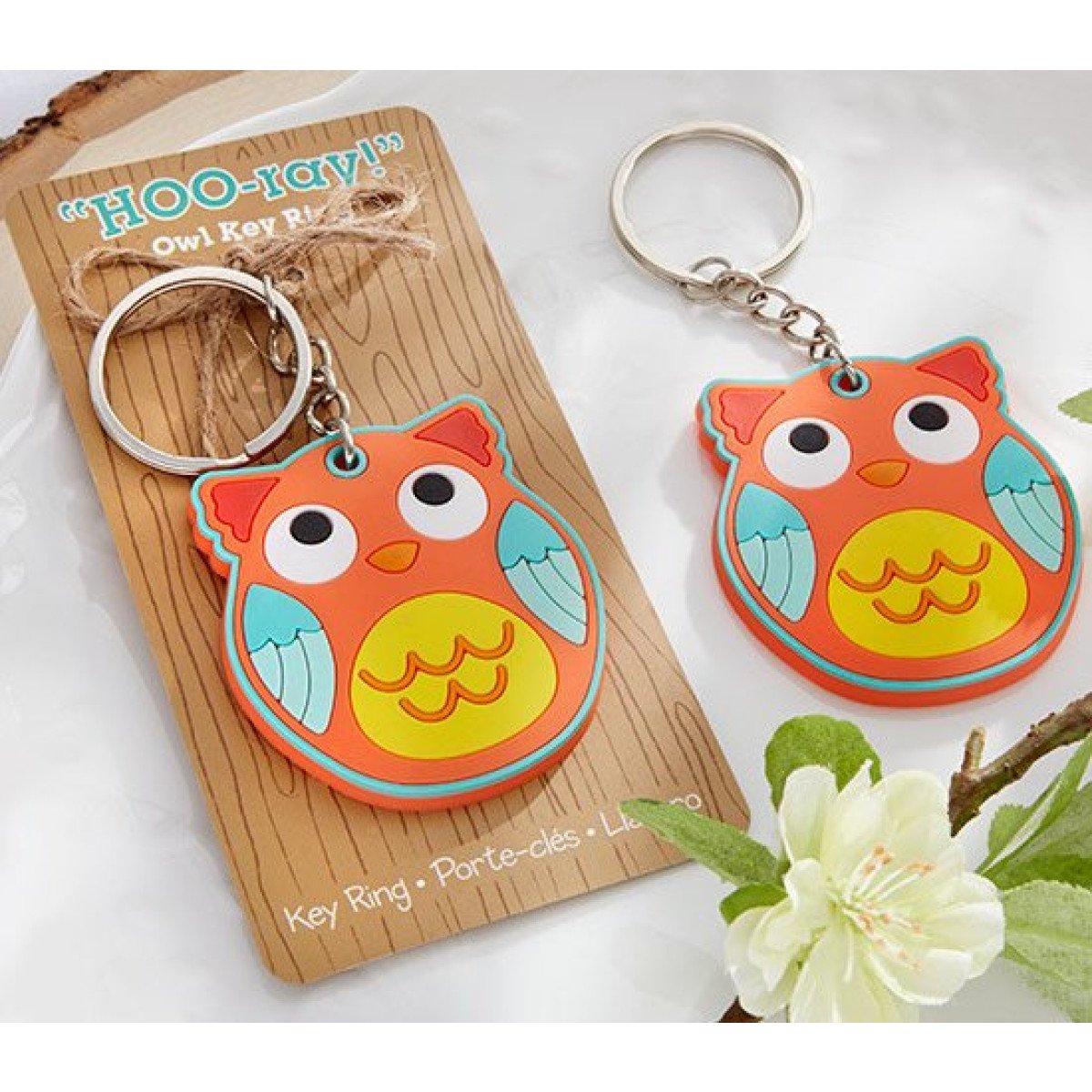 Hoo-ray! Owl Keyrings