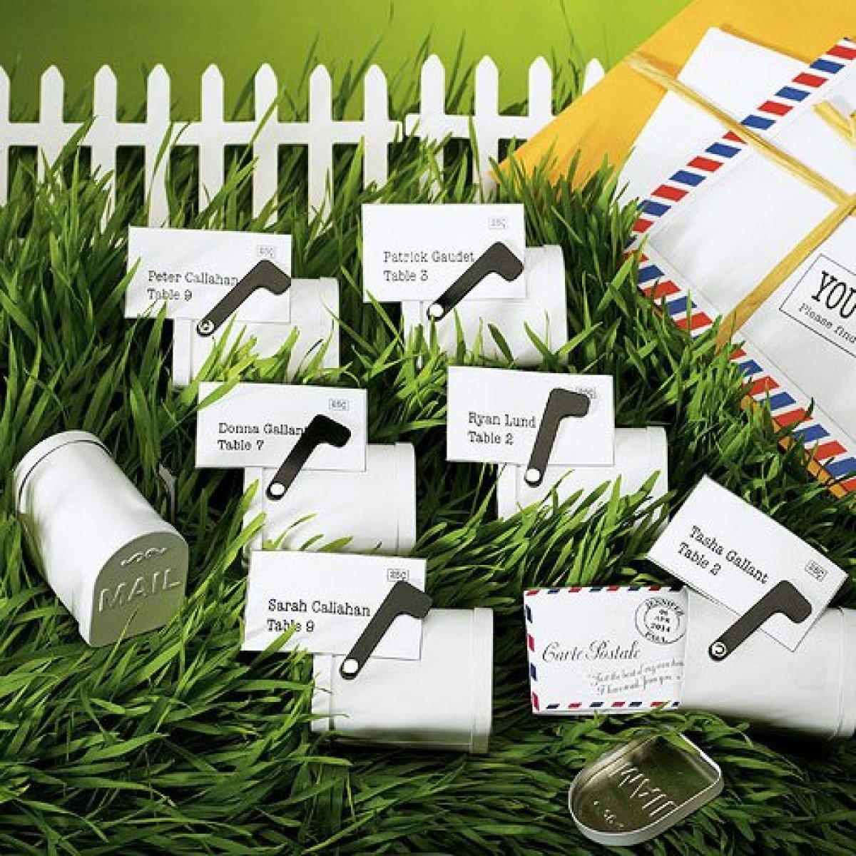 Mini Vintage Mailbox Tins