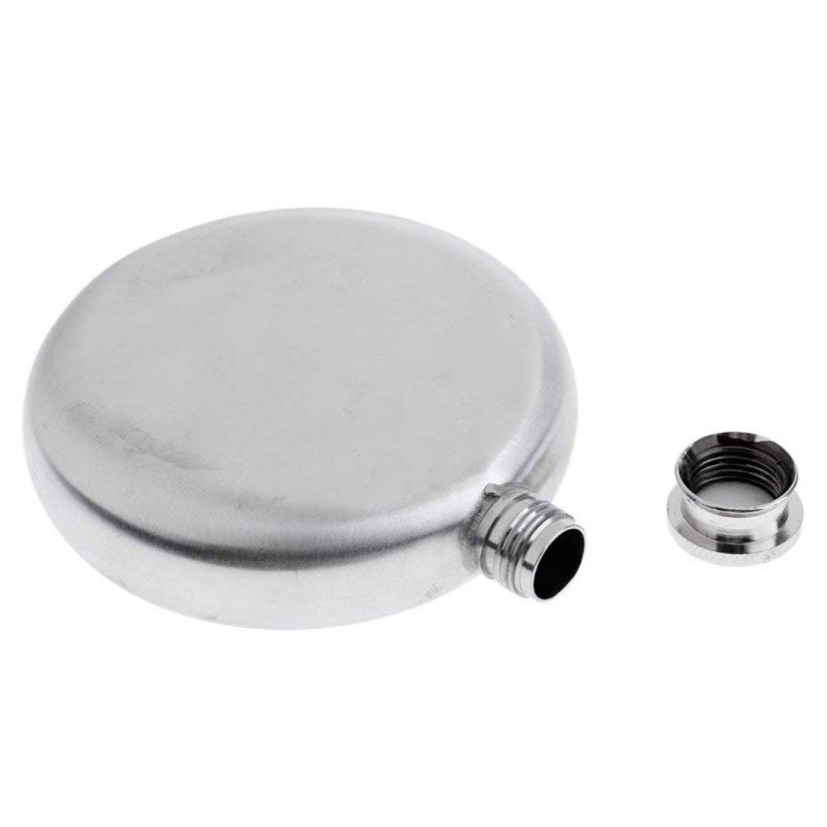 Lighthouse Round Hip Flask