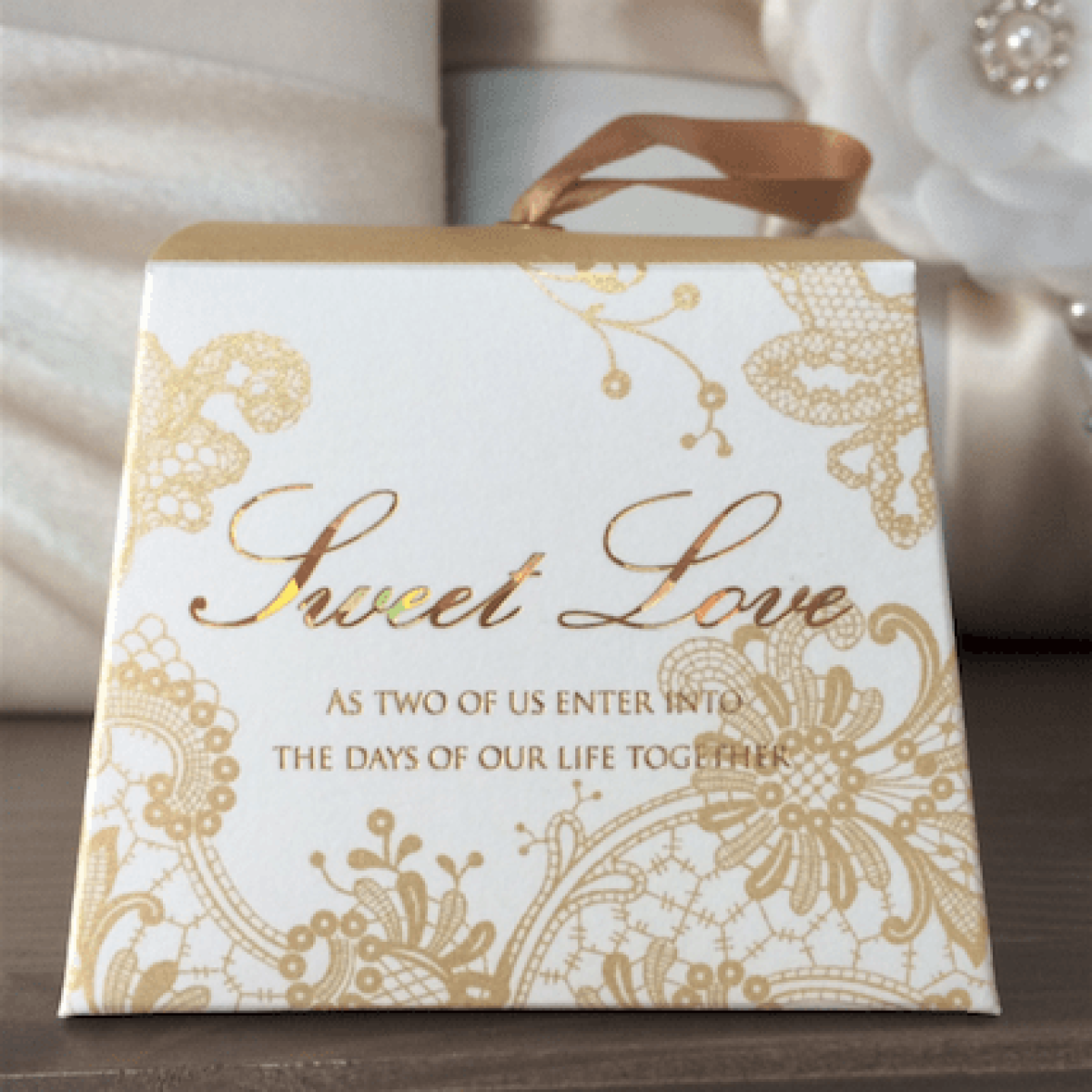 Sweet Love DIY Favor Box