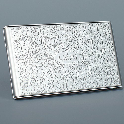 Silver Name Card Holder